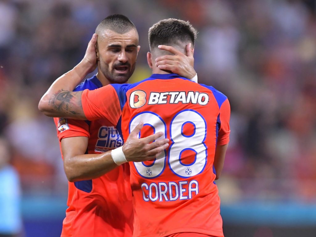 Aiudeanul Andrei Cordea, golul victoriei pentru FCSB, în partida din ...