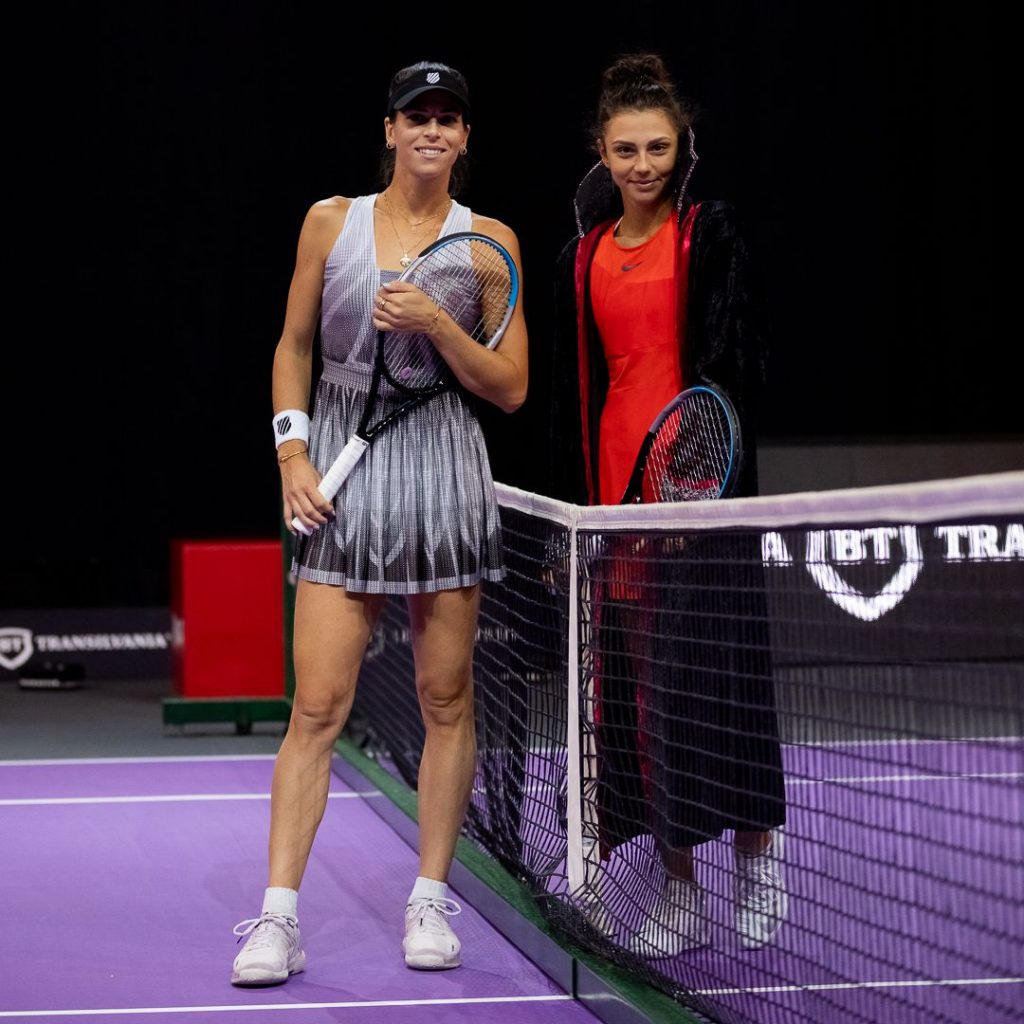 Victorie pentru Jaqueline Cristian și Simona Halep, miercuri, la Transylvania Open