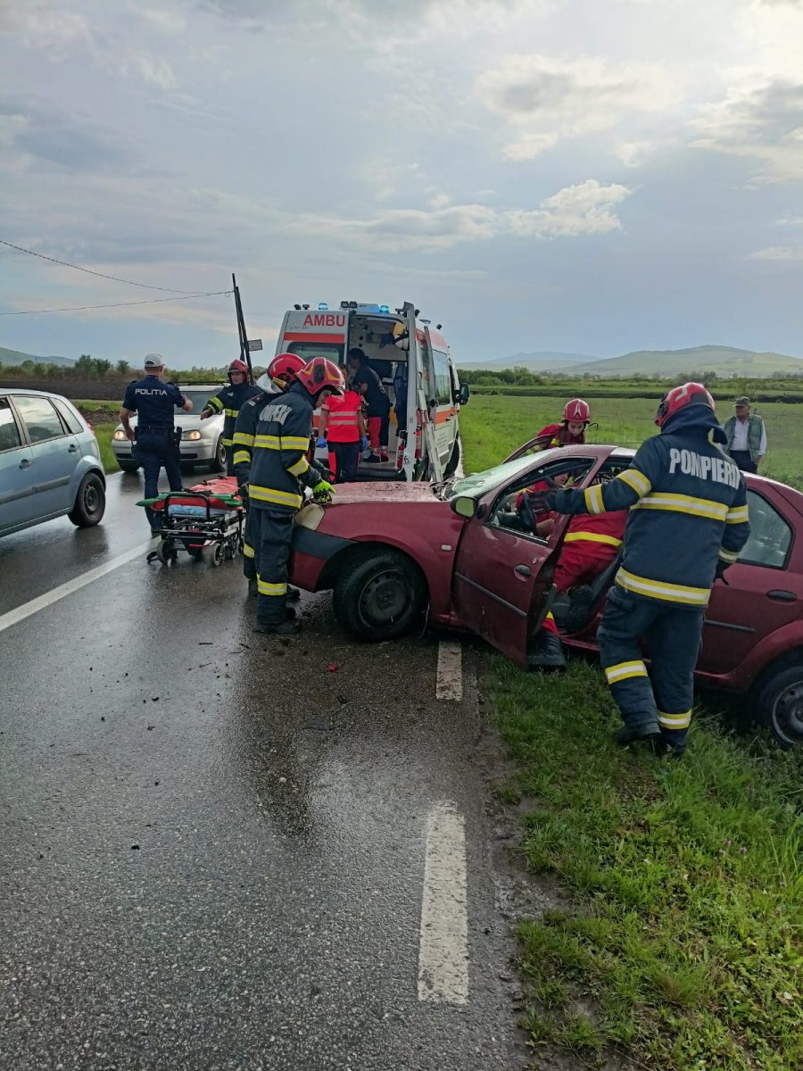 Accident rutier în localitatea Coșlariu – Intervenție a pompierilor din Alba Iulia