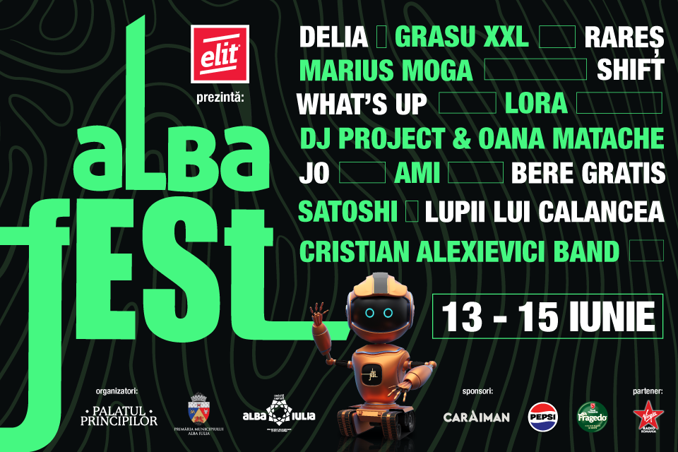 AlbaFest® 2025 – Ediție aniversară cu artiști de top, concerte gratuite ...
